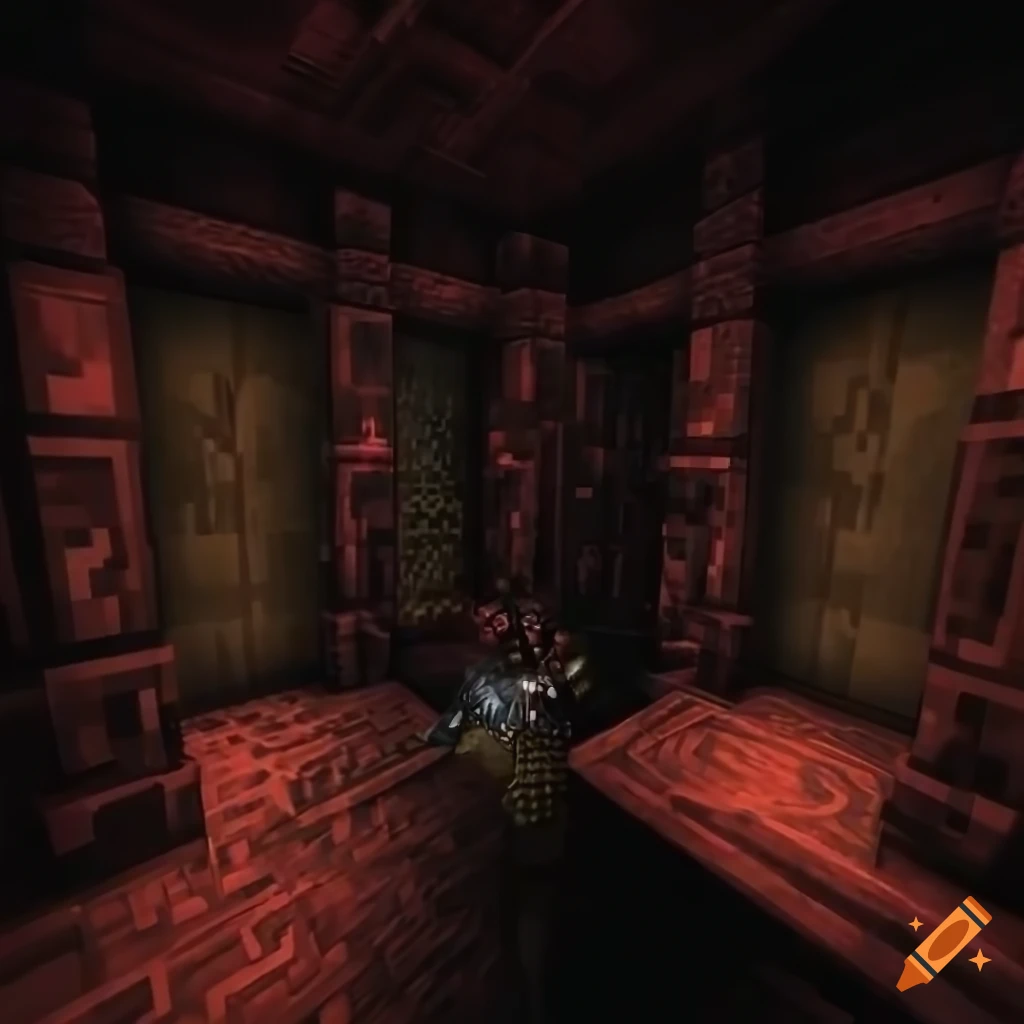 Curseforge mods logo on Craiyon