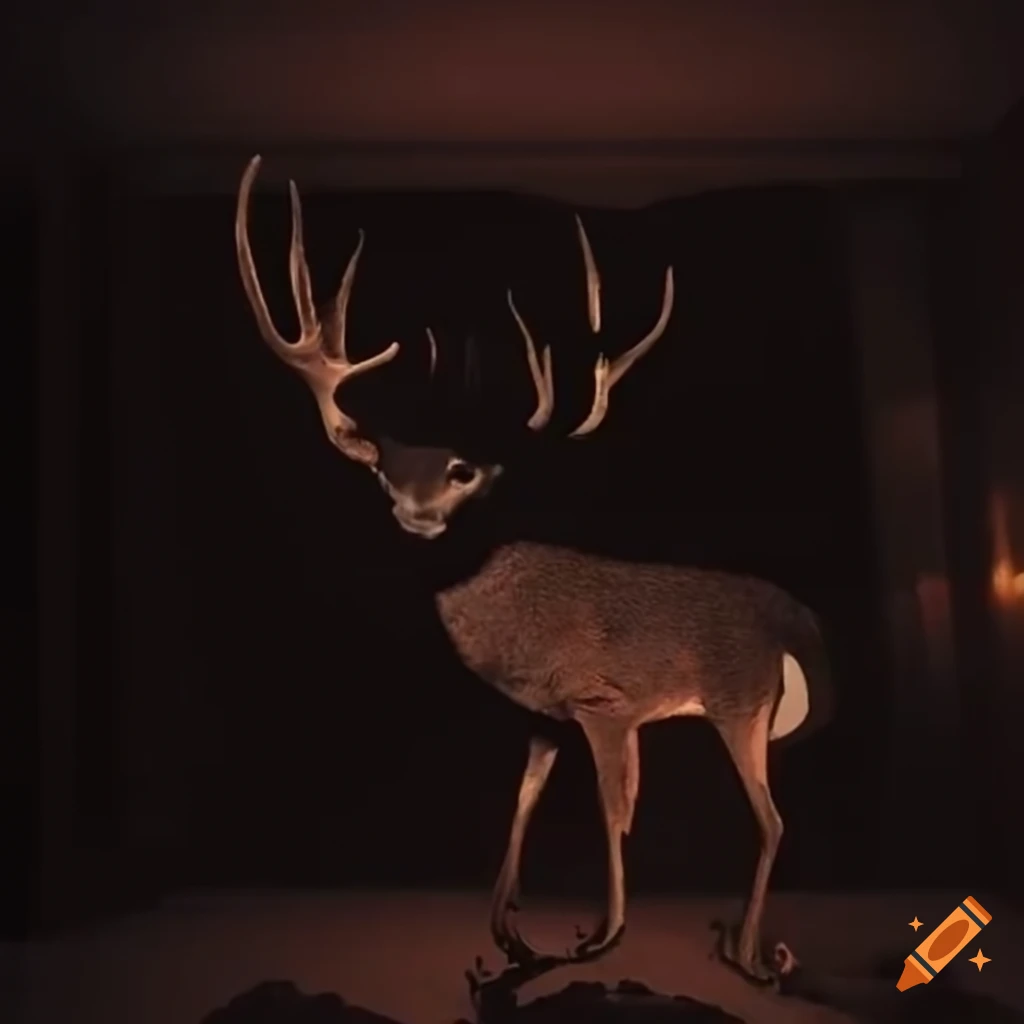 Deer with a horror twist