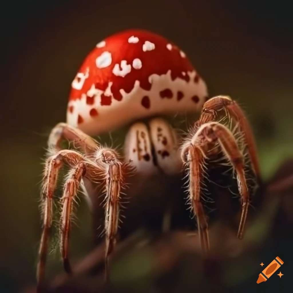 Abstract spider album art on Craiyon