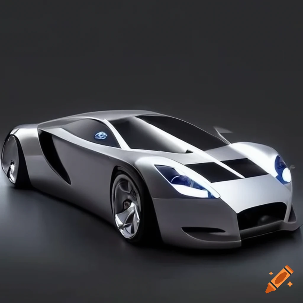Ford supercar concept from 2004 on Craiyon
