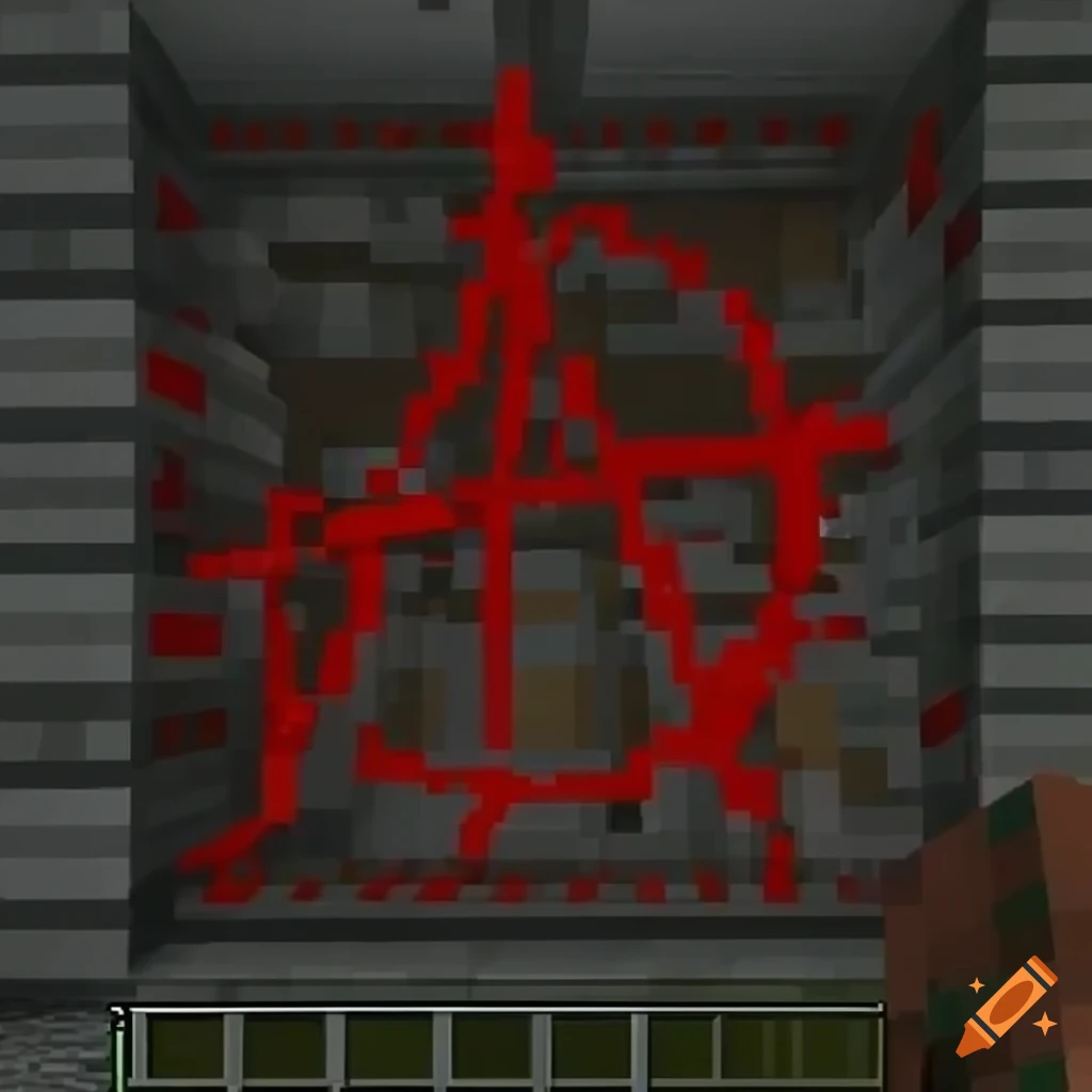 Anarchy minecraft experience logo on Craiyon