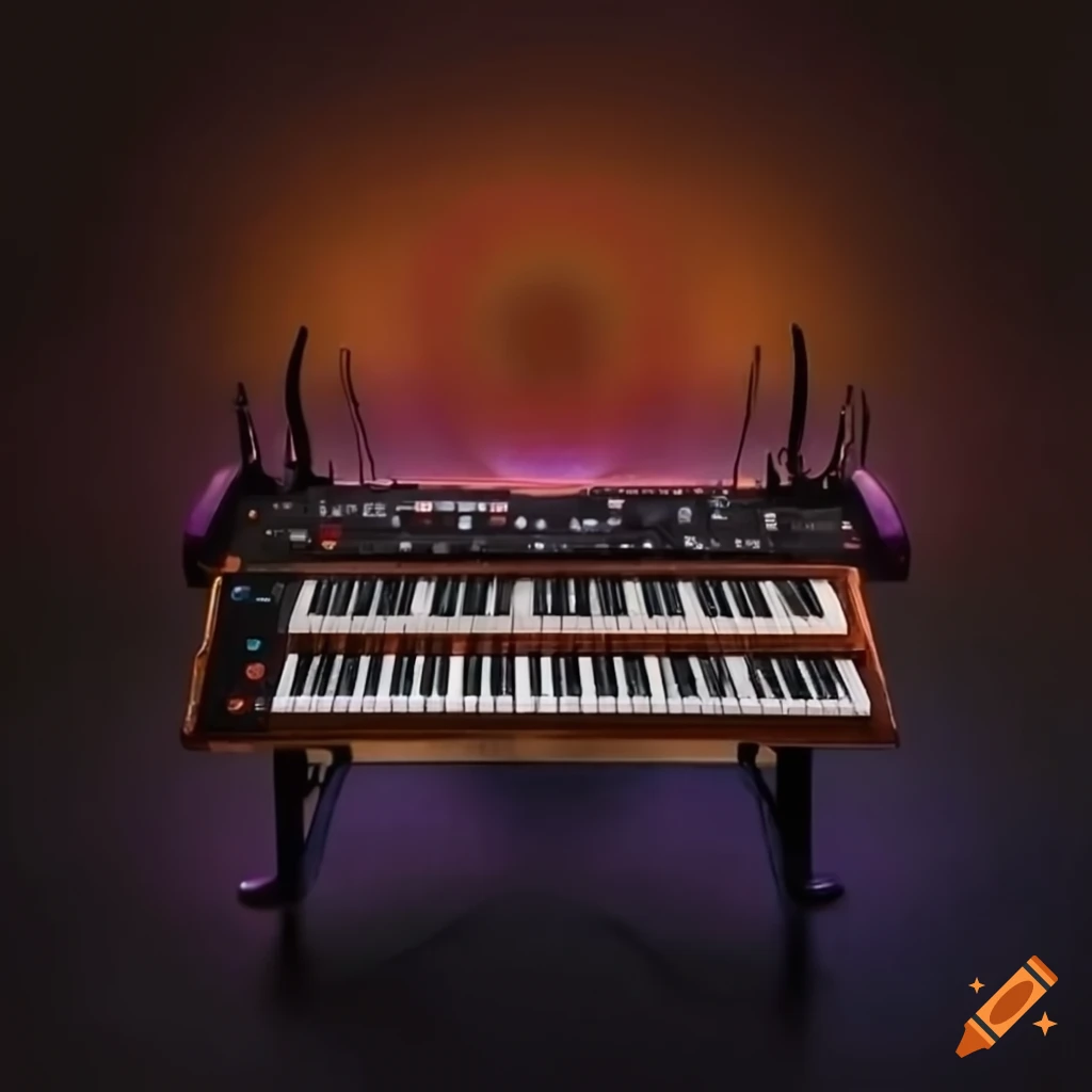 Heavenly synthesizer on Craiyon