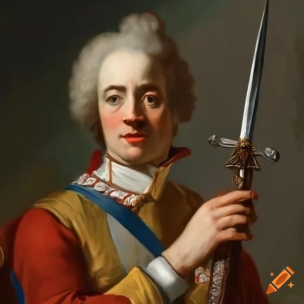 Image of a knight riding a crowned horse with a bow on Craiyon