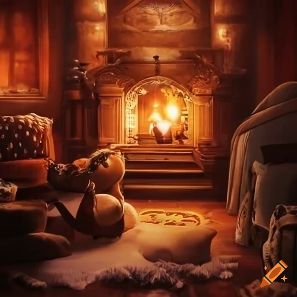 Image representing a cozy world on Craiyon