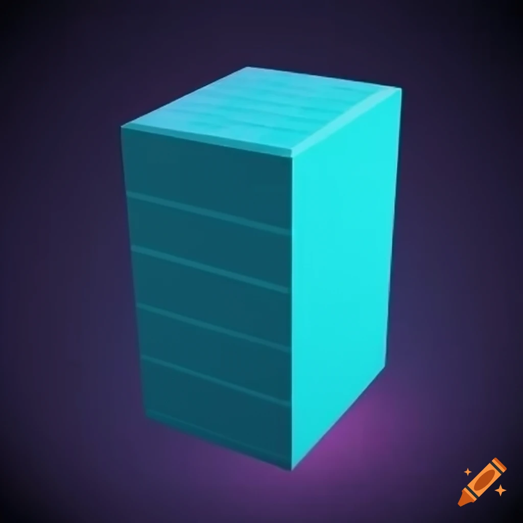 Classic blocky universe on Craiyon