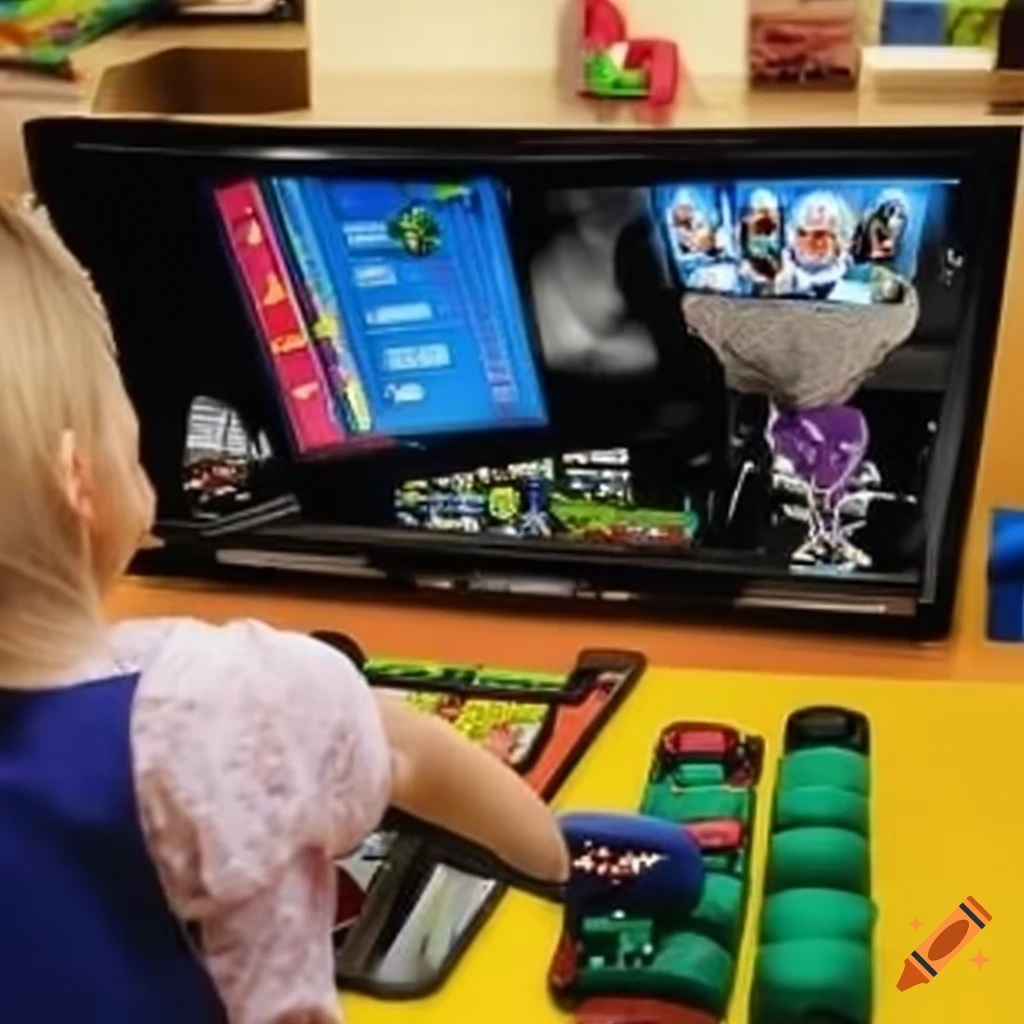 Educational gaming environments on Craiyon