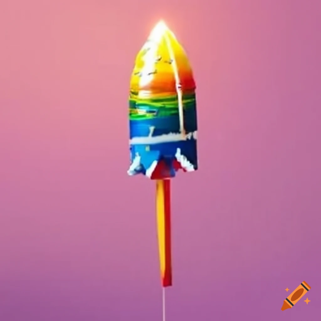 Crafting firework rockets on Craiyon