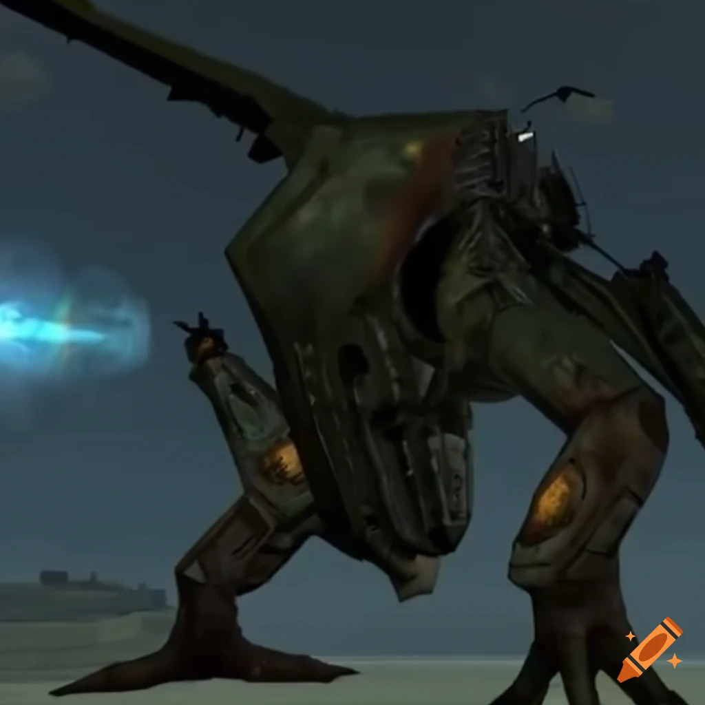 Anomalous entity in scp containment breach on Craiyon