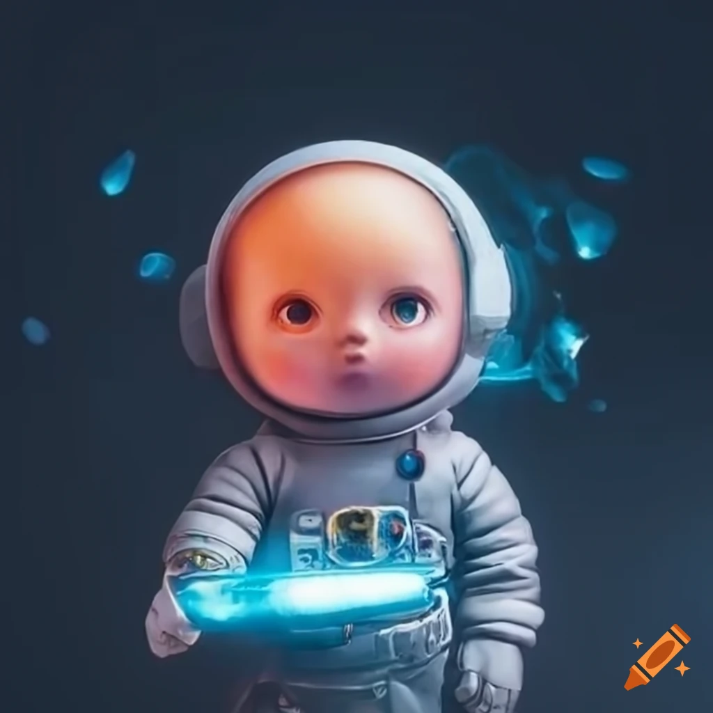 Retro futuristic child scientists inspired by 2001 space odyssey on Craiyon