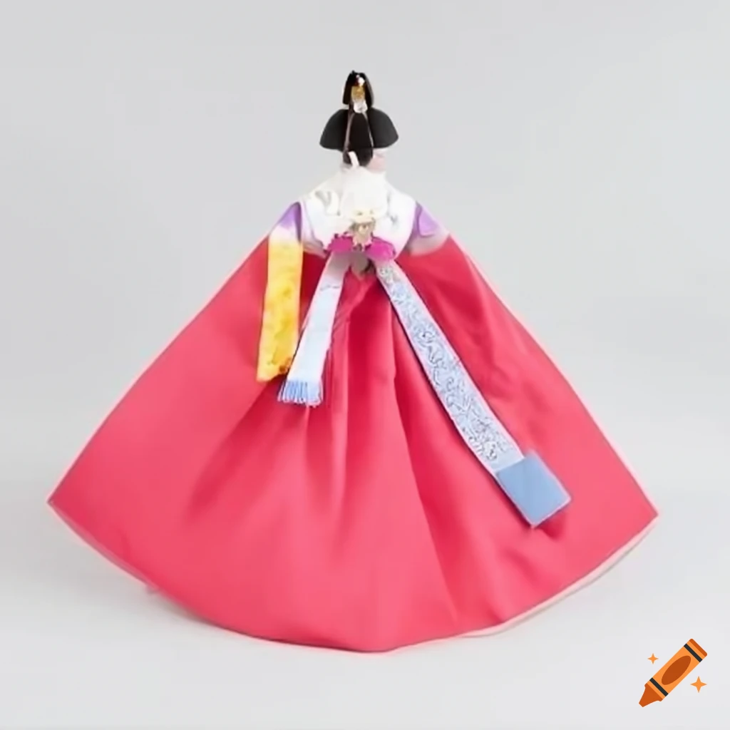 Traditional hanbok norigae charm