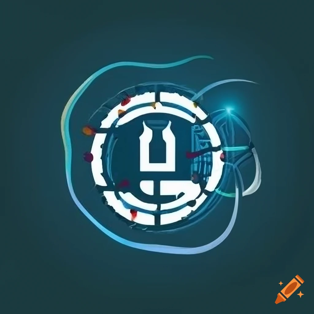 Innovative and modern CSS logo on plain background on Craiyon