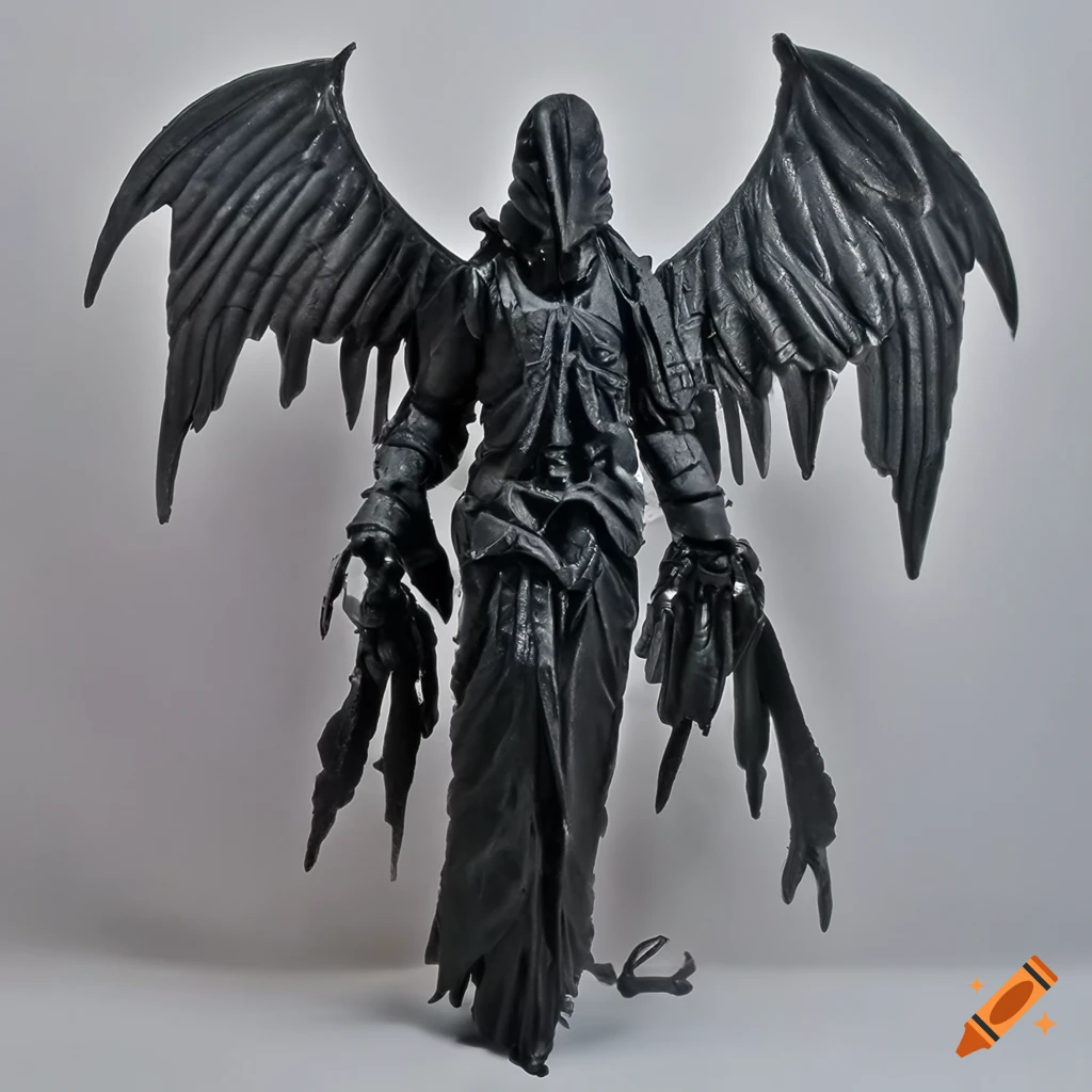 Dementor action figure with wings