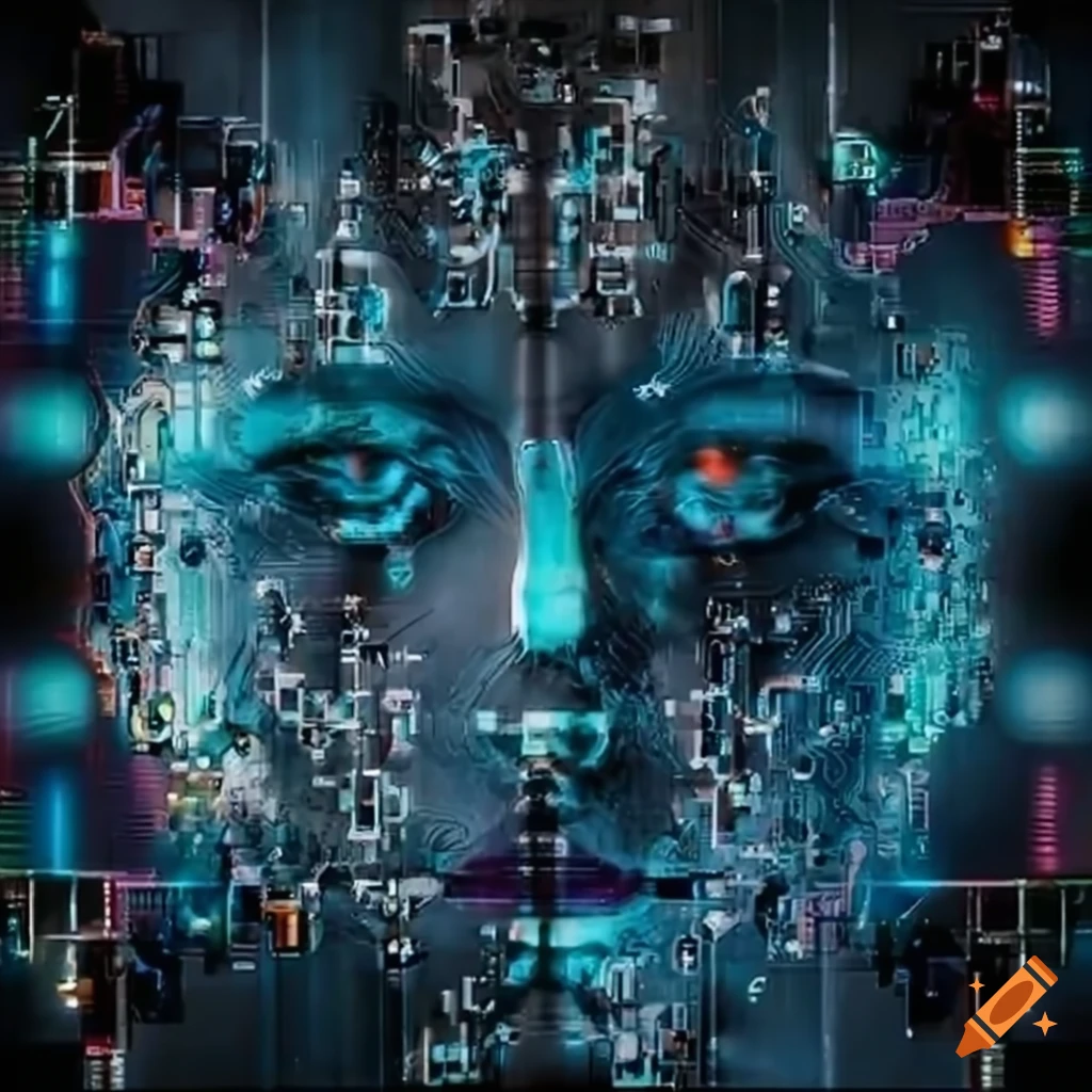 Artificial intelligence concept on Craiyon