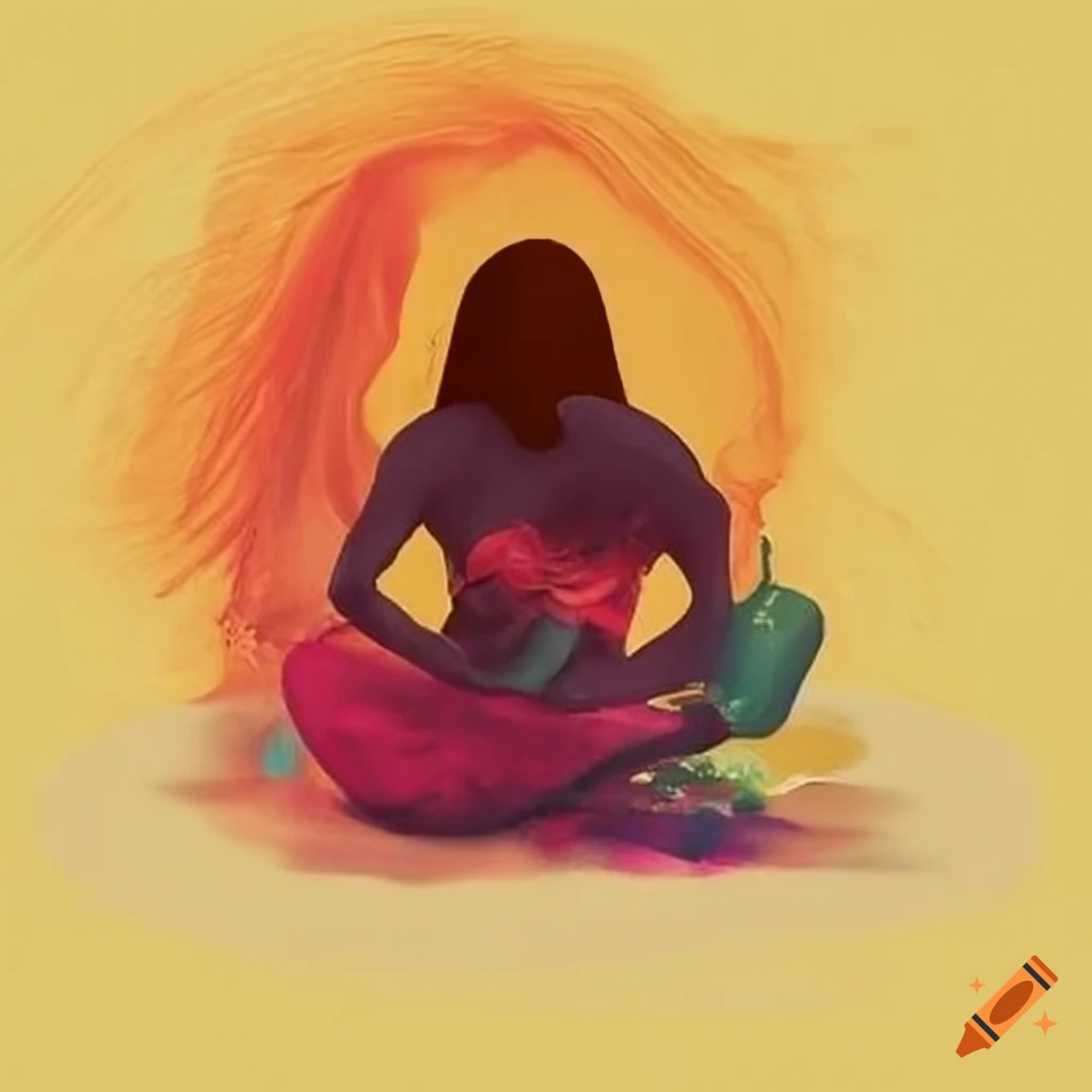 Illustration of essential sustenance on Craiyon