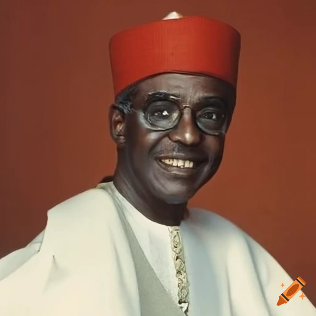 Portrait of abdulsalami abubakar, former head of state of nigeria on ...