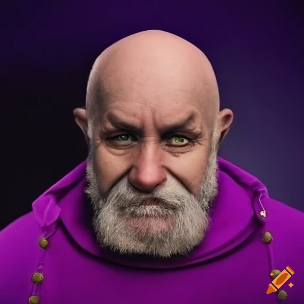 Portrait of a medieval henchman on Craiyon