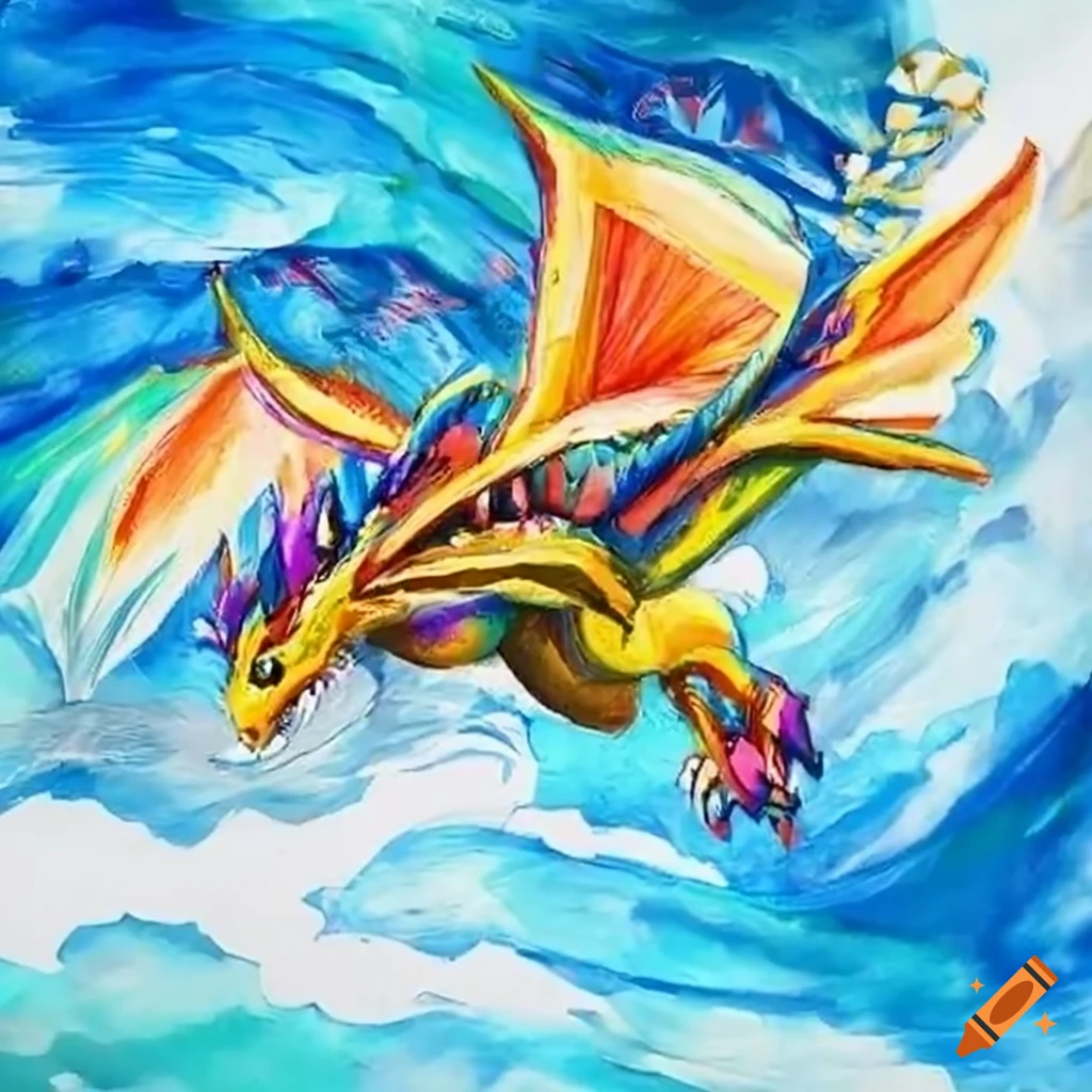 Dragons flying towards boston