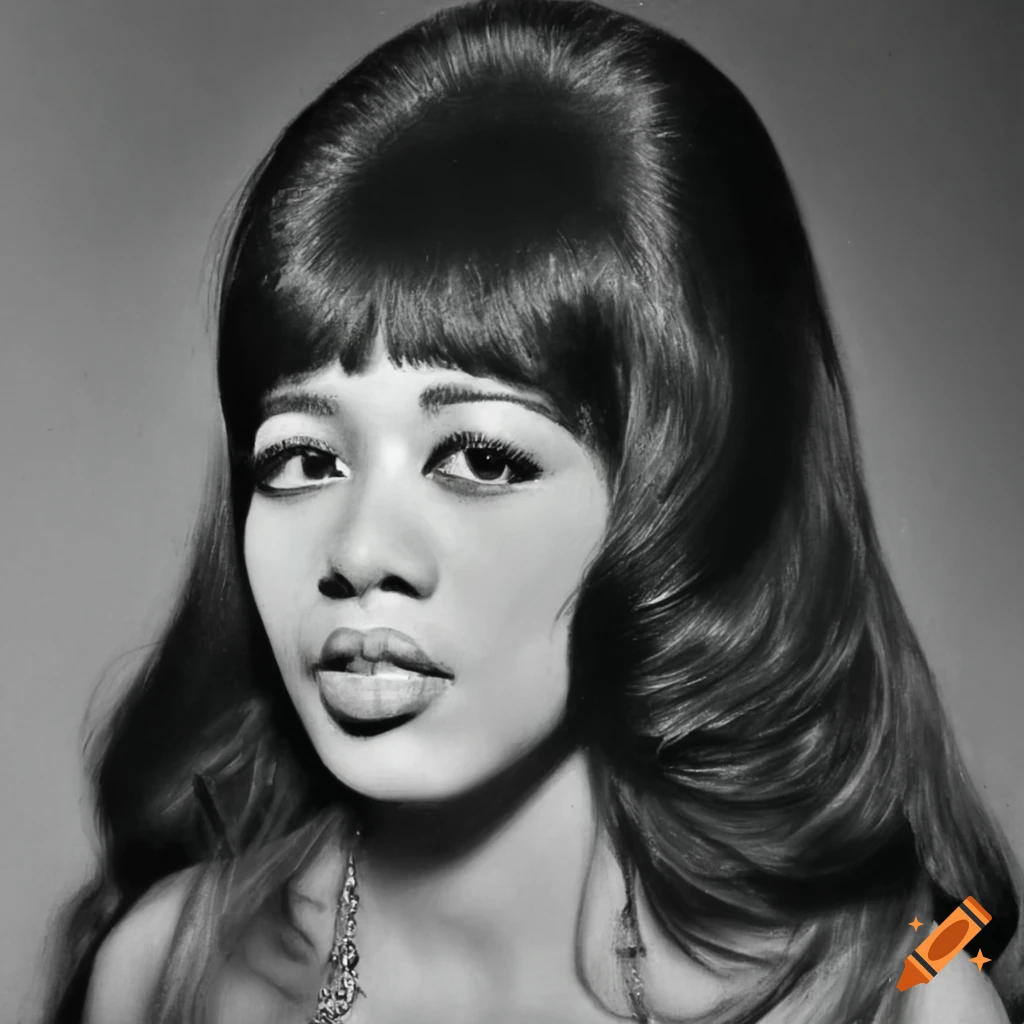 Ronnie spector in a glittery beautiful 60s photoshoot rich details ...