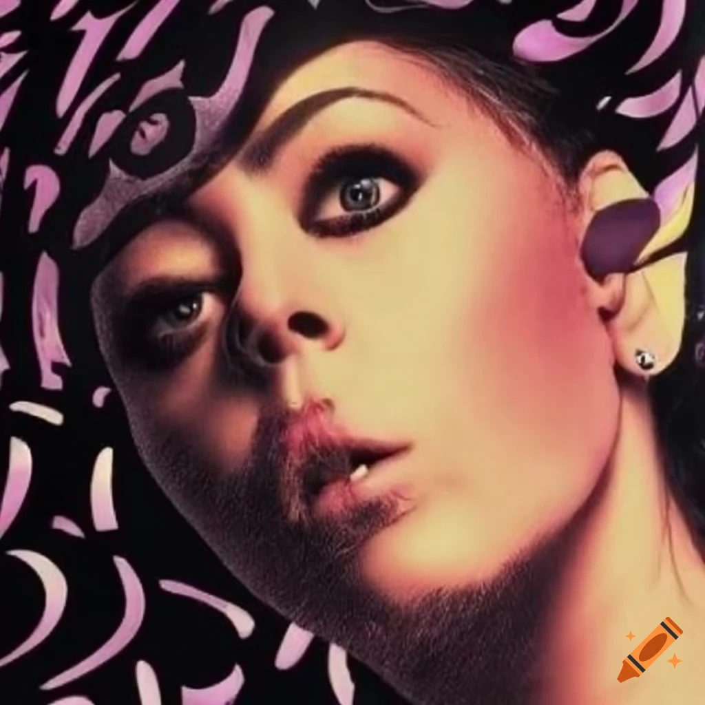 Trance album cover with 90s vibe