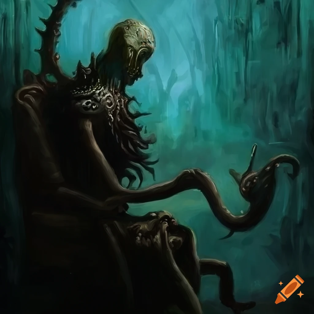 Lovecraft Inspired Renaissance Painting On Craiyon