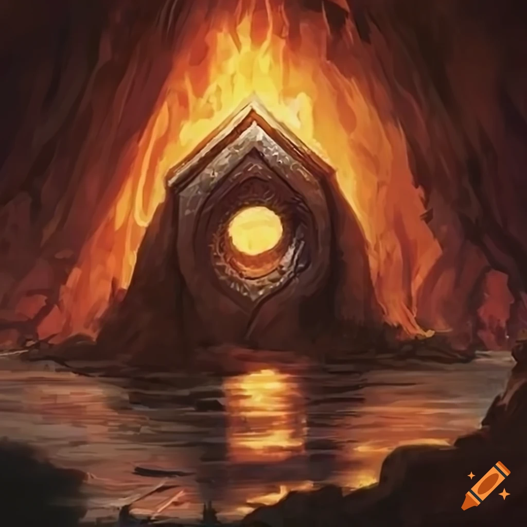 Mtg style magical ring for commander sol ring with dinosaurs theme on ...