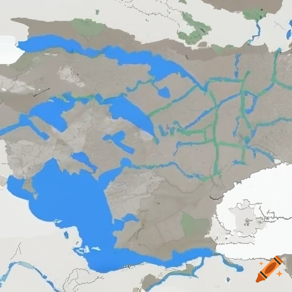 Map generator tool on Craiyon