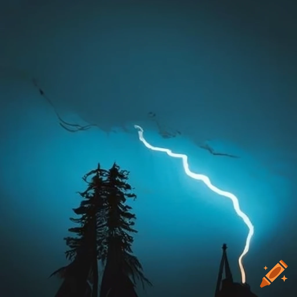 Illustration of a power outage on Craiyon