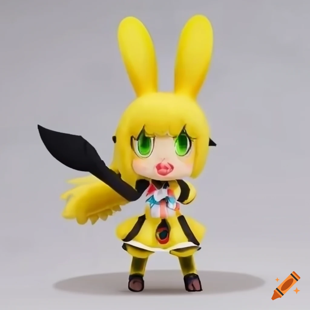 Yellow rabbit with long ears from dokapon kingdom