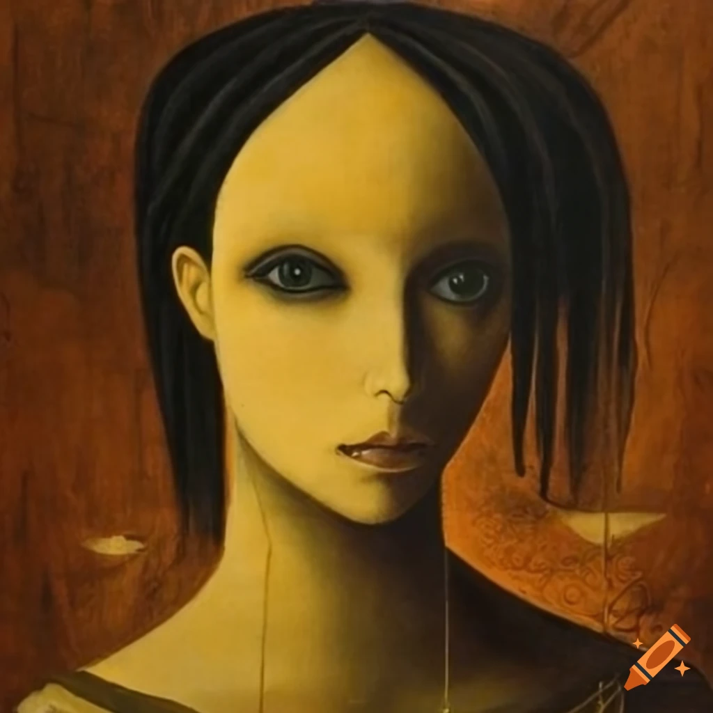 4k circus science fiction pulp magazine cover featuring a nonbinary ...