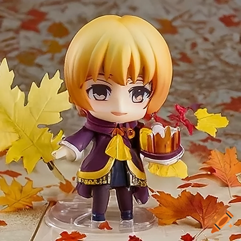 Nendoroid figure of a baroque style queen on Craiyon