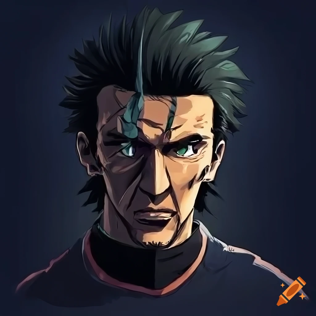Low-poly vash the stampede character design on Craiyon