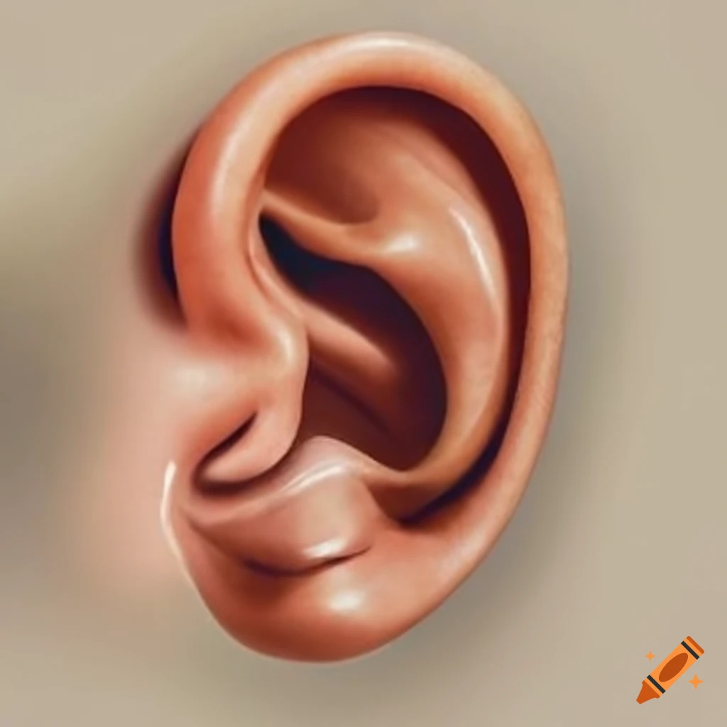 Illustration of an ear