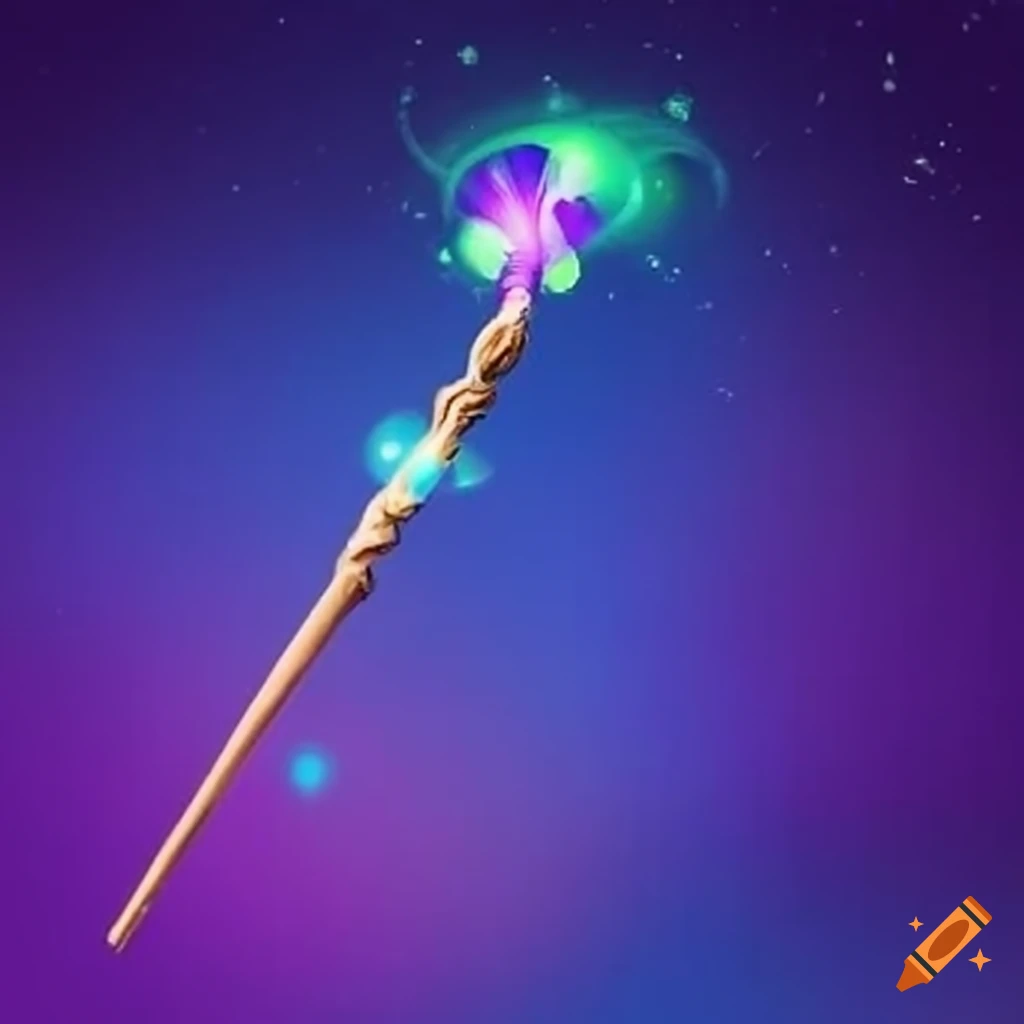 Magic wand illustration