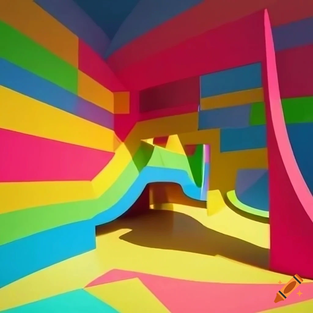 Colorful padded cell room for kids in detailed 4k photo on Craiyon