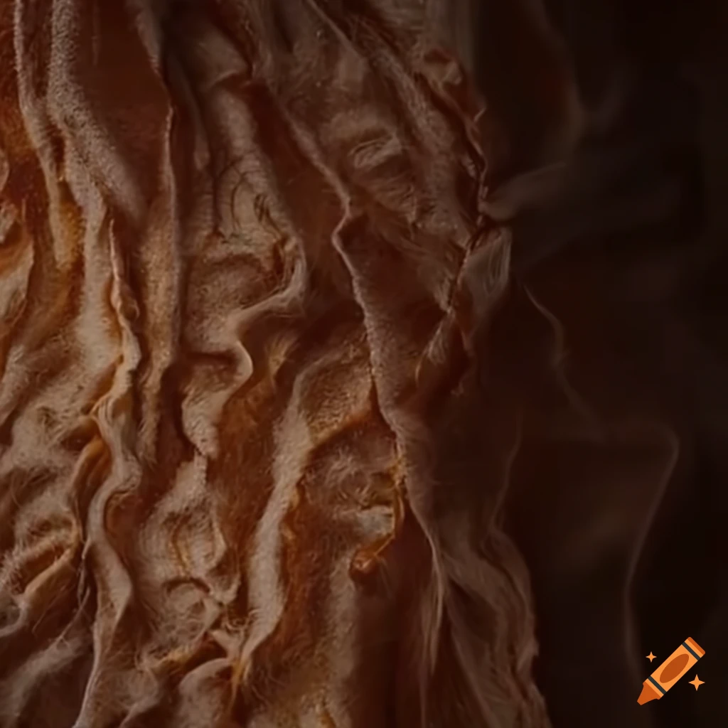 Fabric manipulation art on Craiyon