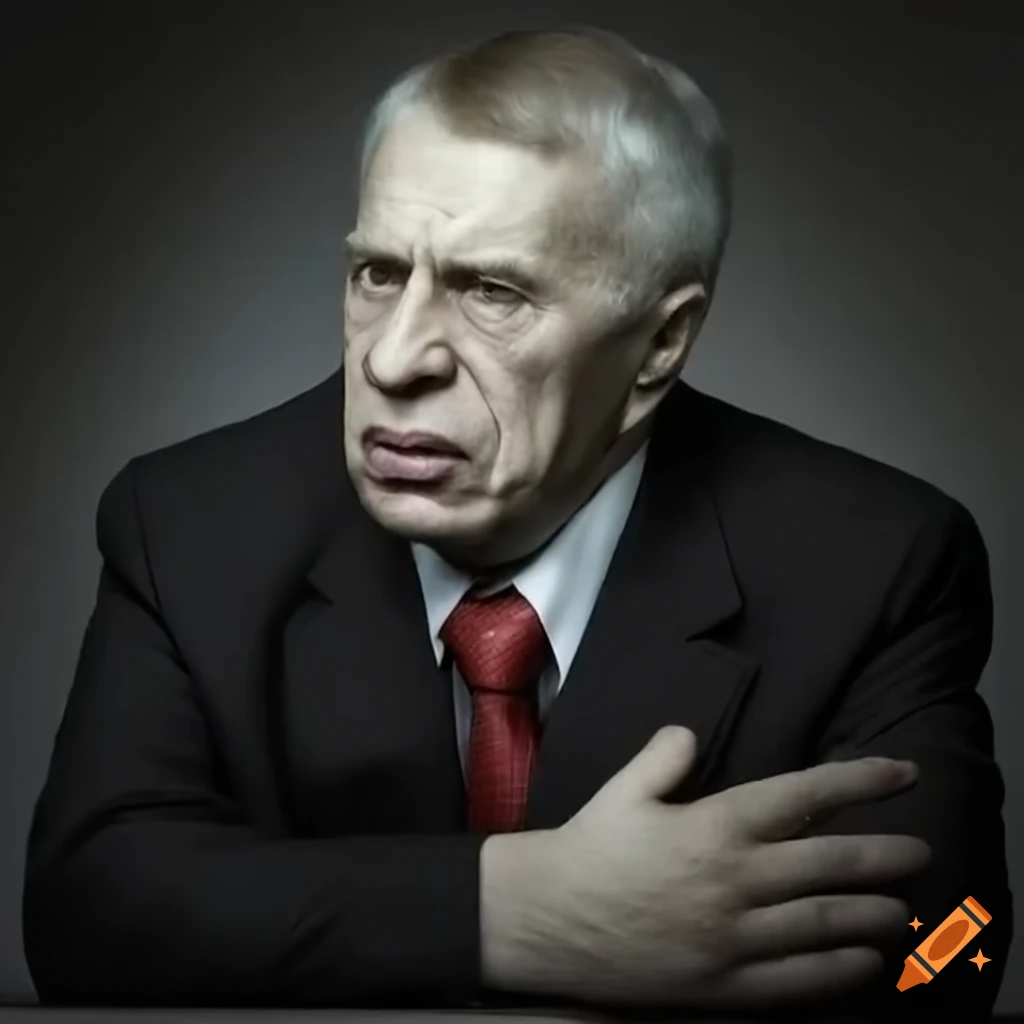 Portrait of vladimir zhirinovsky