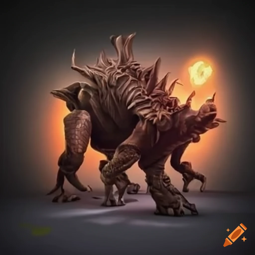 Skeleton boar skylander on Craiyon