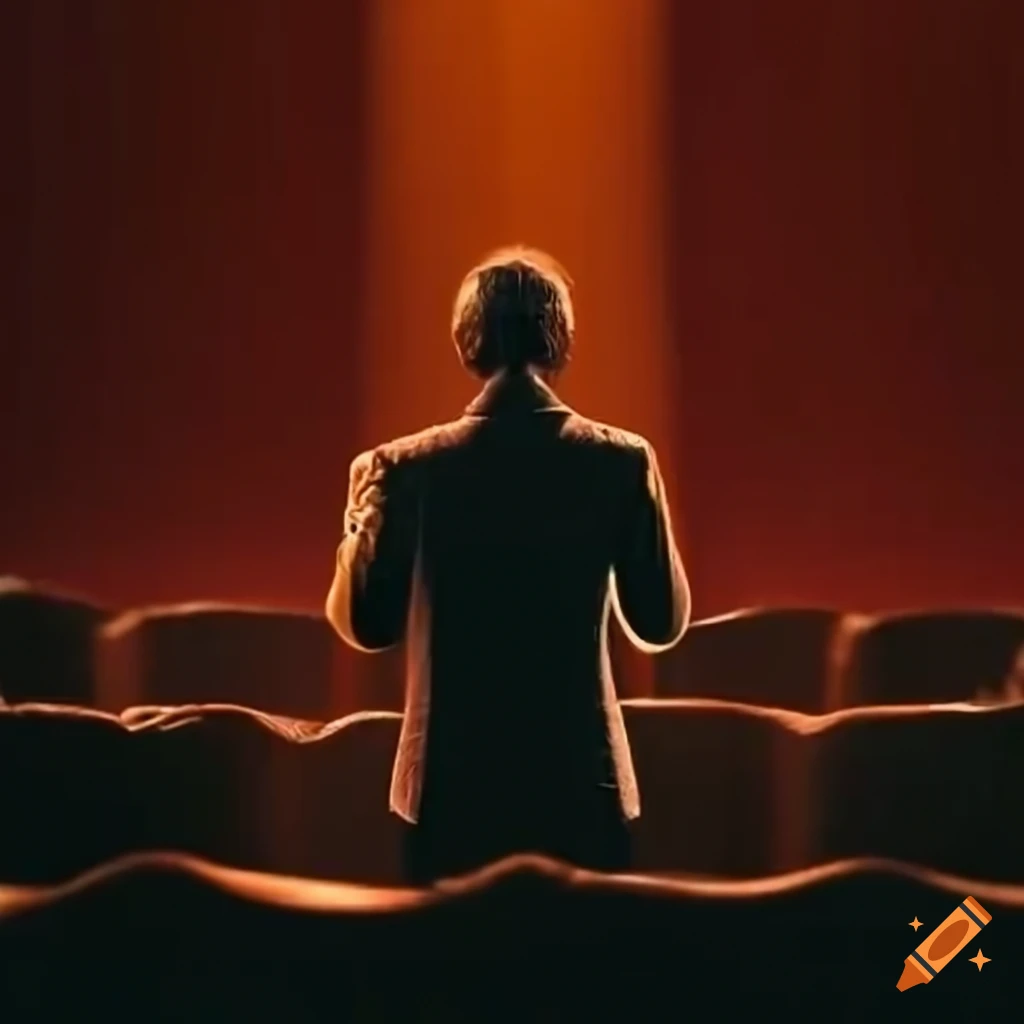 Homme donnant un discours captivant on Craiyon