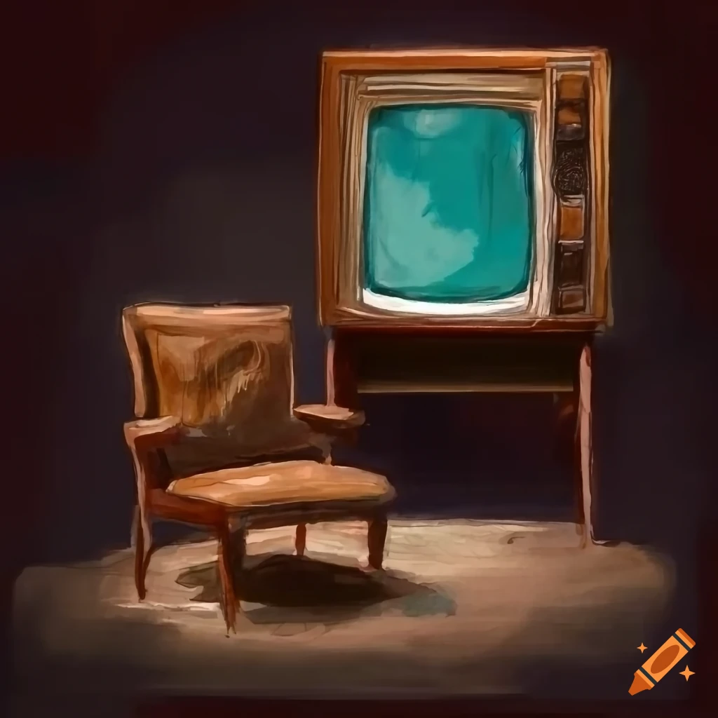 Ancient roman bronze television set on Craiyon