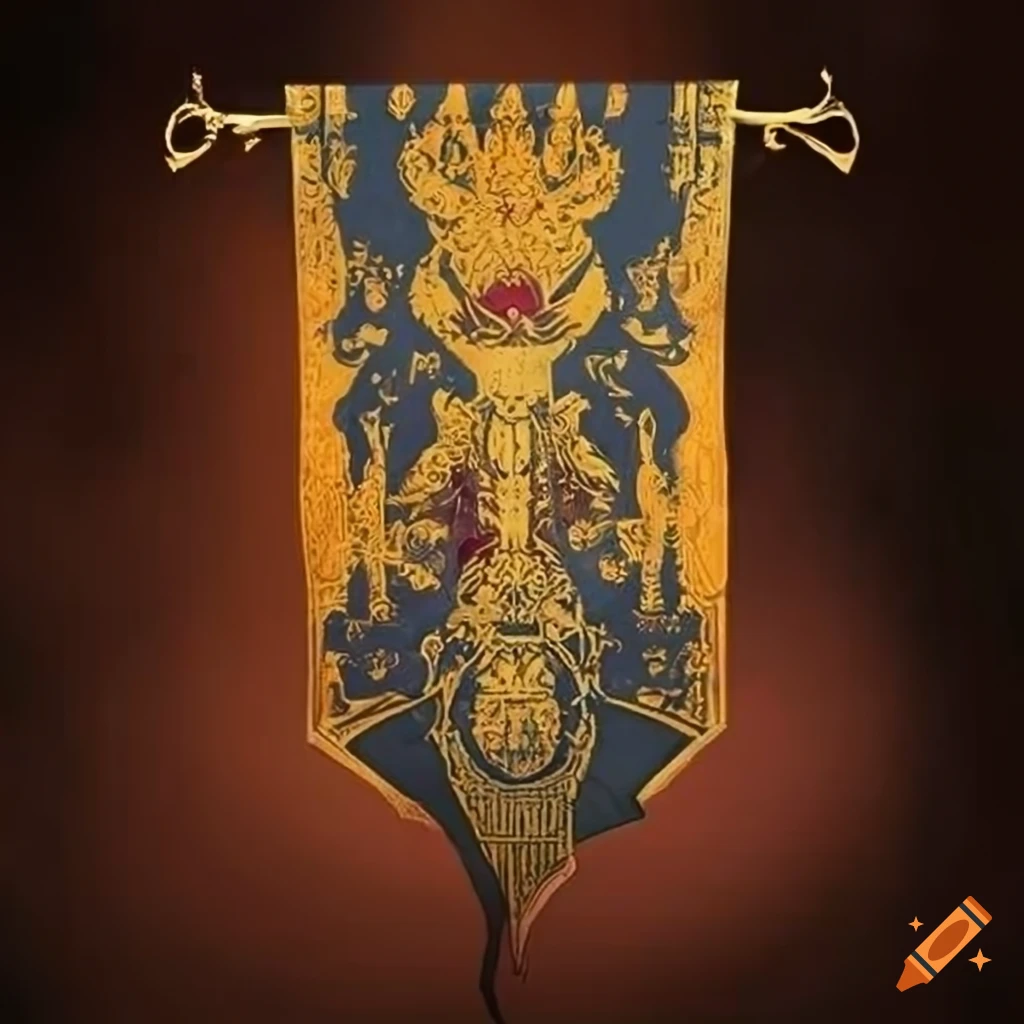 Banner for an ancient empire on Craiyon