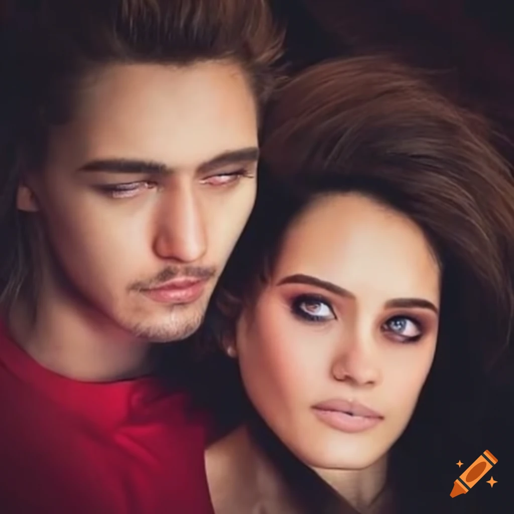 Image representing intense love