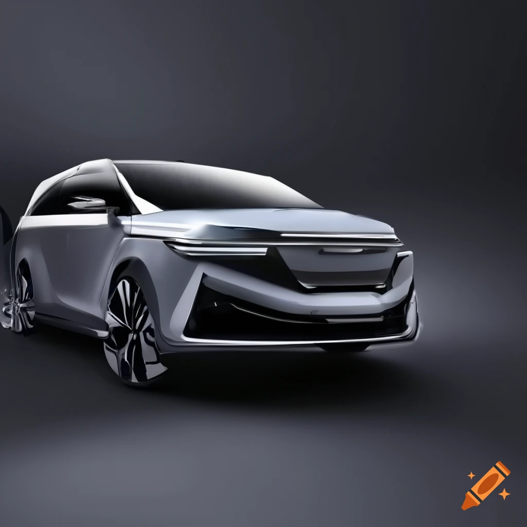 Render of a luxury mpv car design on Craiyon