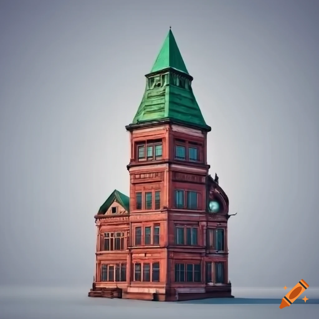 Vintage travel poster featuring stunning volumetric architecture on Craiyon