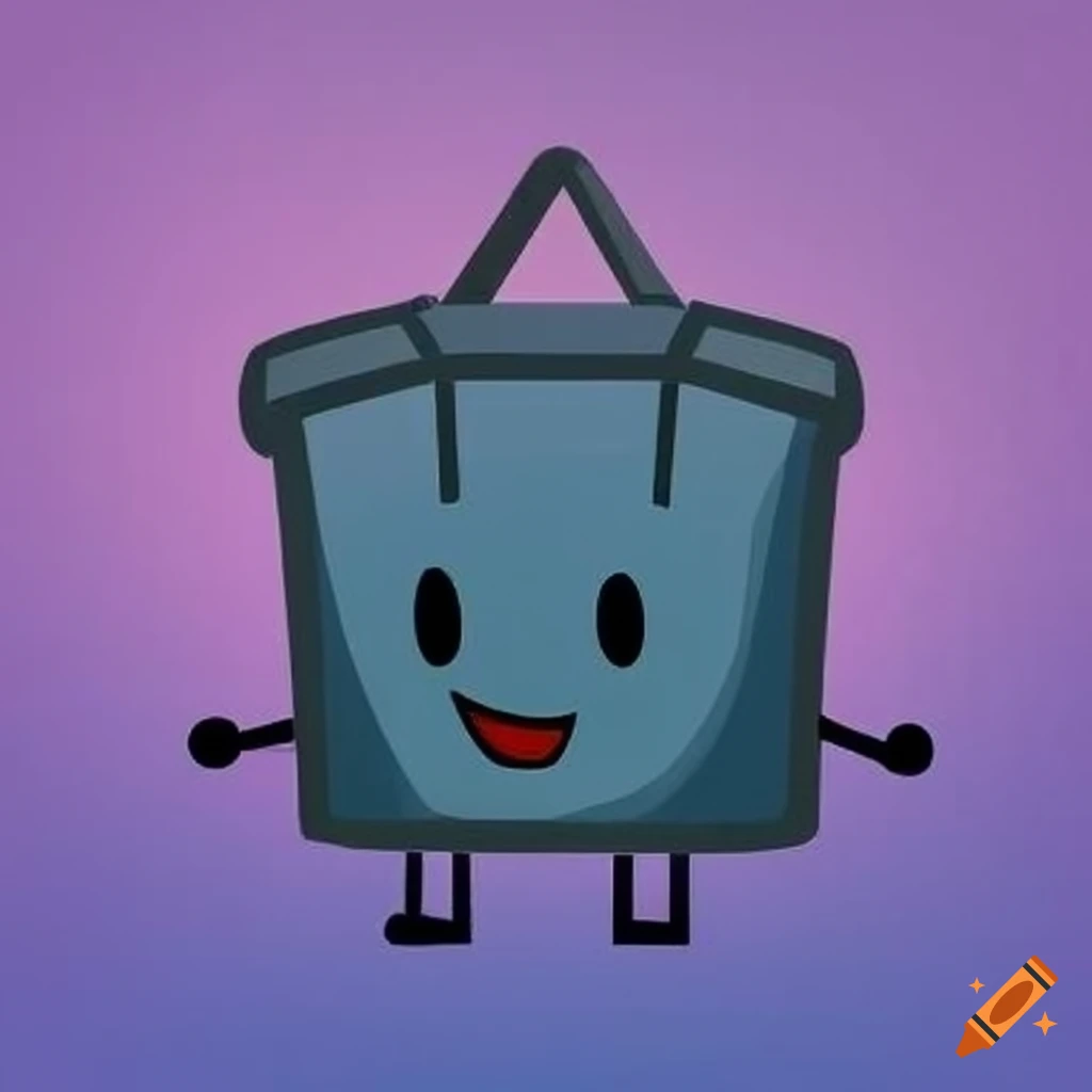 BFDI object character on Craiyon