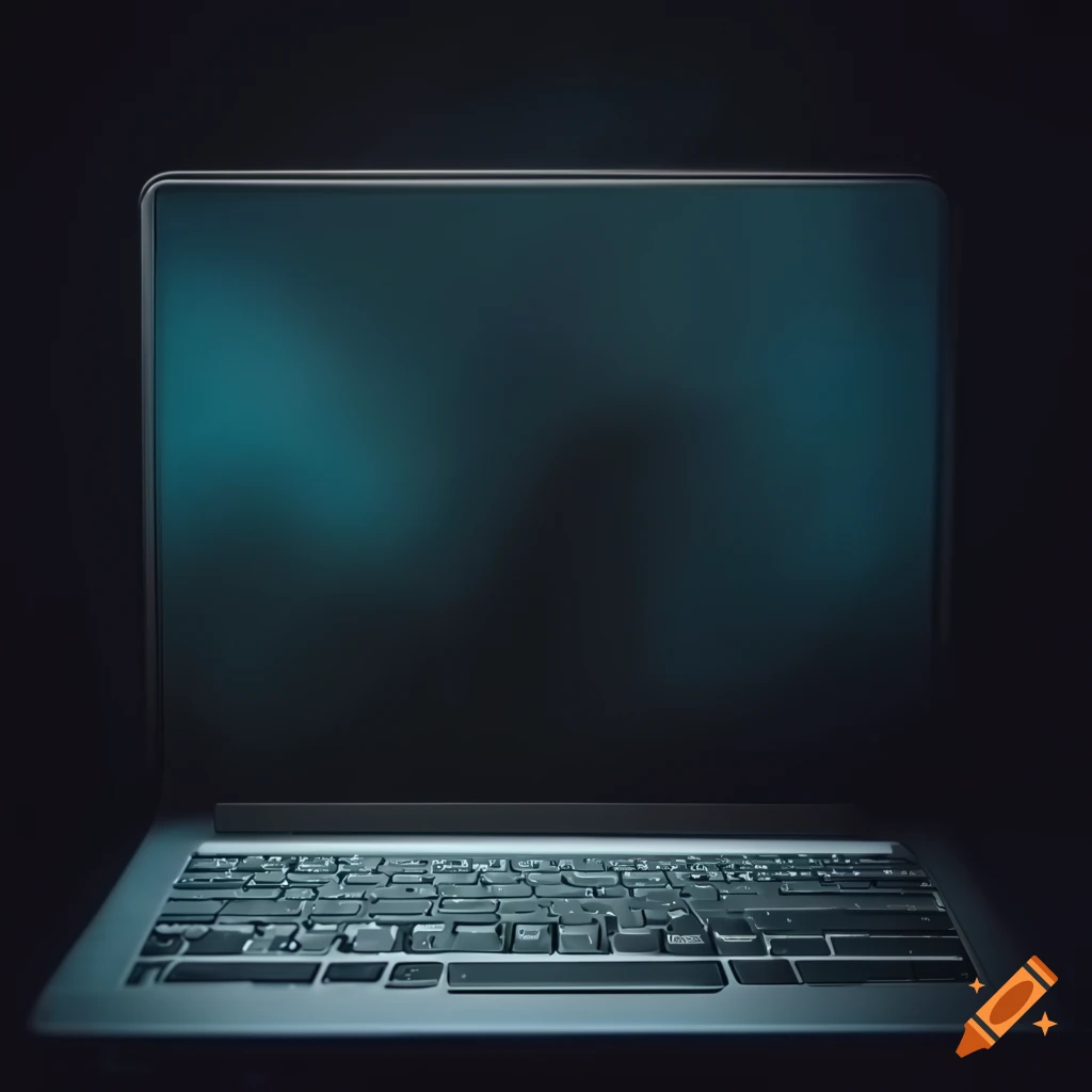 Laptop screen showing "the survey" on Craiyon