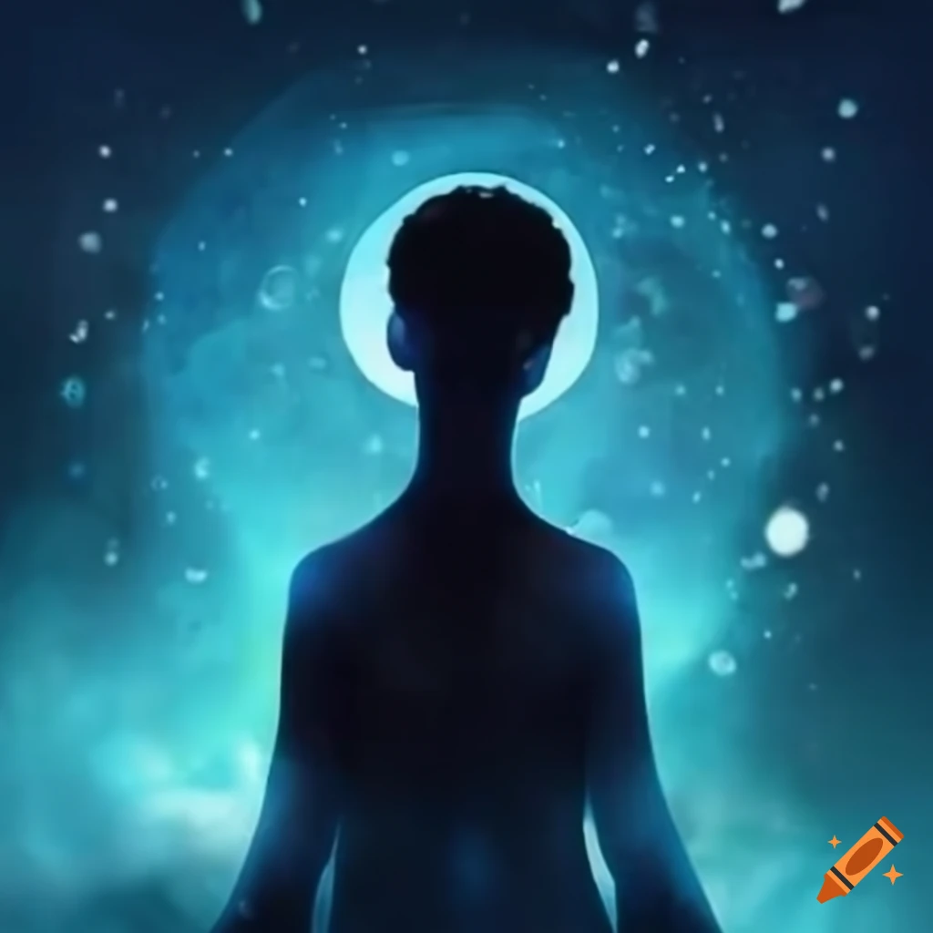 Conceptual representation of a soul on Craiyon