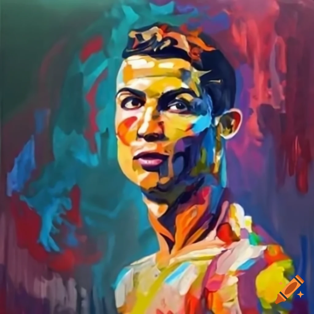 Cristiano ronaldo on Craiyon