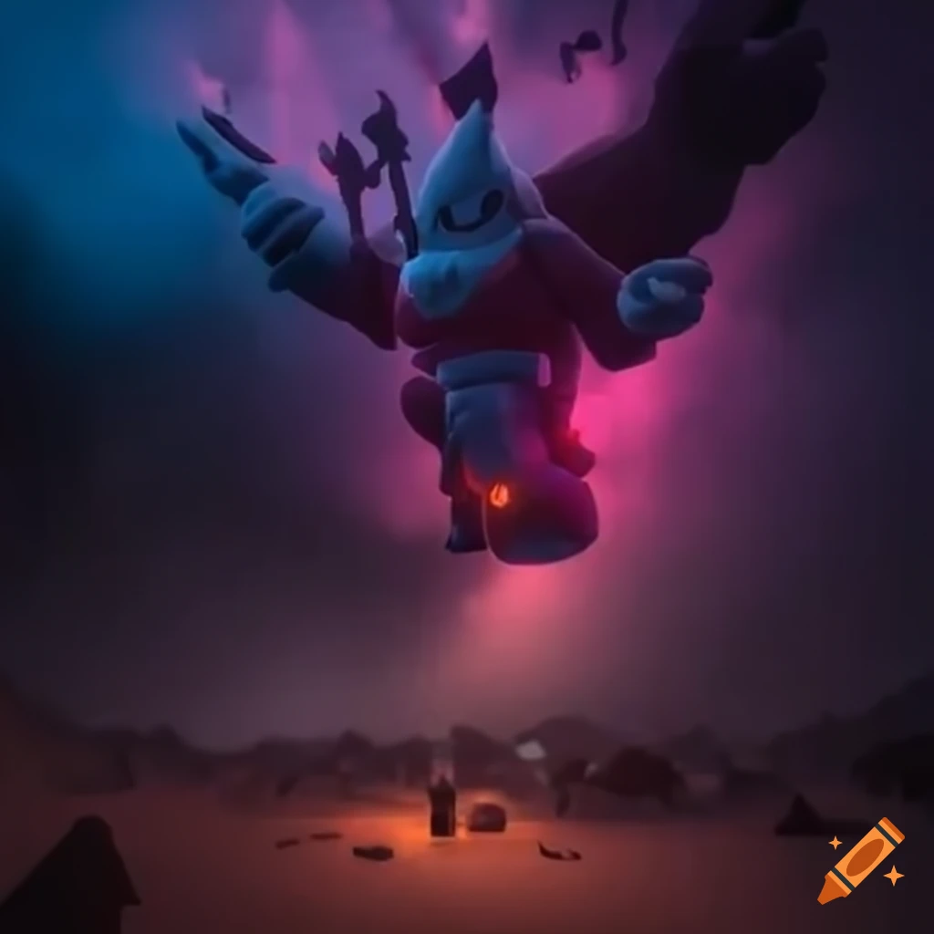 Brawl stars logo on Craiyon