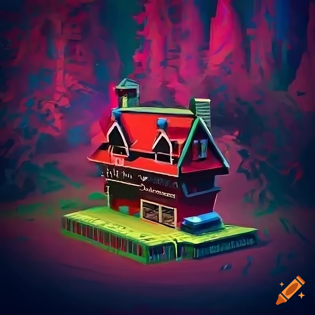 Steezy action architecture clam of destiny in graphic novel style by ...