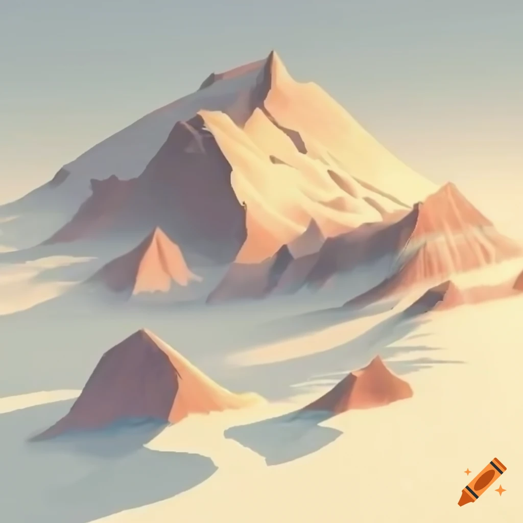 Exciting terrain generation on Craiyon